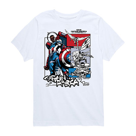 Click here for Disney Collection Little & Big Kid Boys Crew Neck... prices