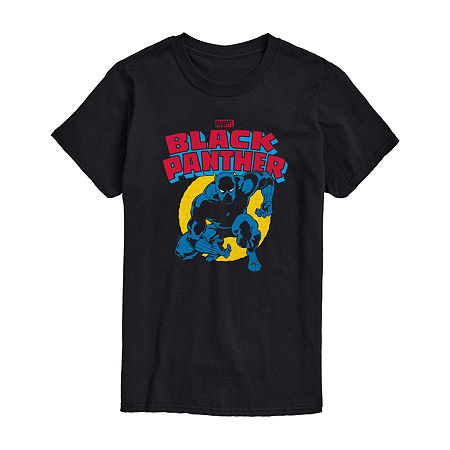 Click here for Mens Short Sleeve Black Panther Marvel Graphic T-S... prices