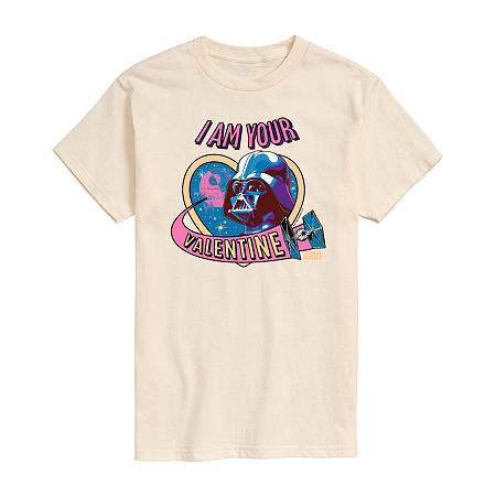 Click here for Mens Short Sleeve Valentines Day Star Wars Graphic... prices