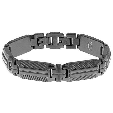 Click here for Mens Stainless Steel Solid 8 1/2 Inch Link Bracele... prices