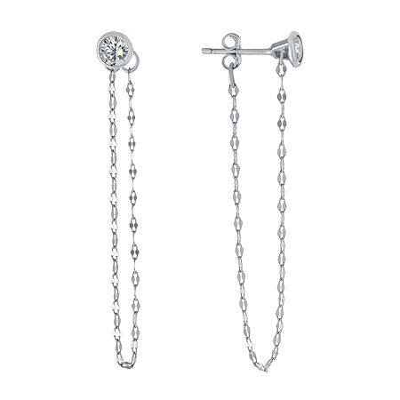 Click here for Silver Treasures Cubic Zirconia Sterling Silver Dr... prices