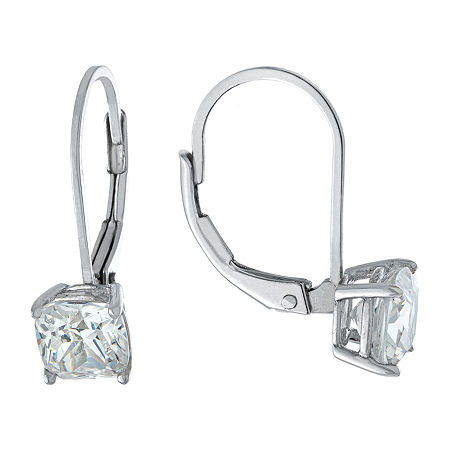 Click here for Silver Treasures Cubic Zirconia Sterling Silver Sq... prices