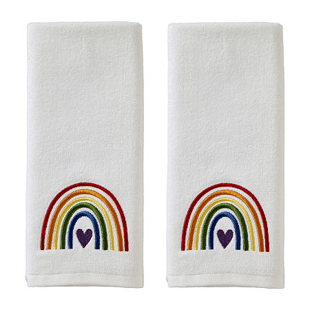 Click here for Saturday Knight Pride Rainbow 2-pc. Hand Towel  On... prices