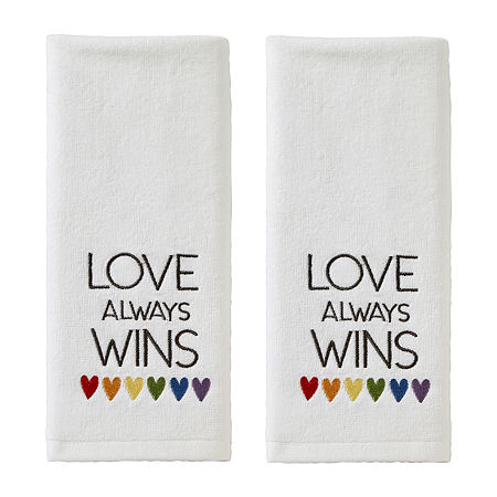 Click here for Saturday Knight Love Always Wins 2-pc. Hand Towel... prices