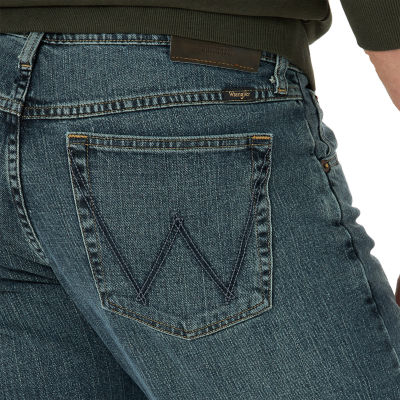 Wrangler® Mens Stretch Straight Leg Relaxed Fit Jean - JCPenney