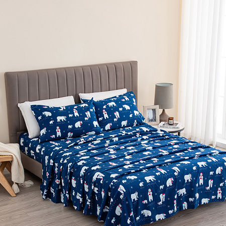 Click here for Linery Cotton Holiday Print Flannel Wrinkle Resist... prices