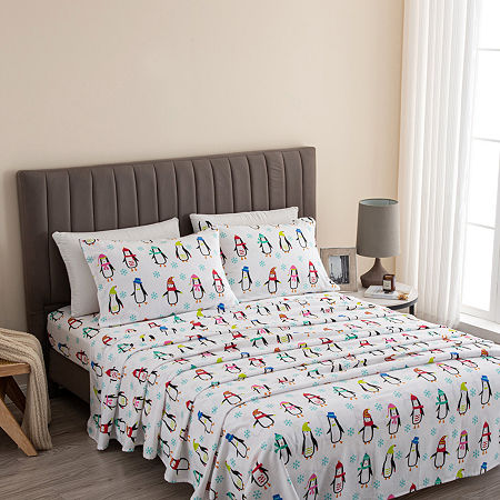 Click here for Linery Cotton Holiday Print Flannel Wrinkle Resist... prices
