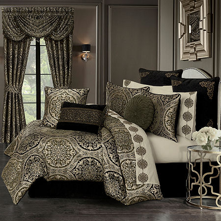 Click here for Queen Street Terra 4-pc. Jacquard Extra Weight Com... prices