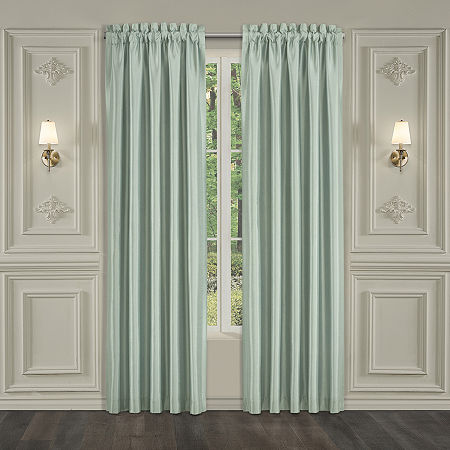 Royal Court Spring Garden Window Panel Pair  84 x 41 - Spa