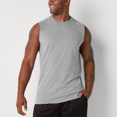 Click here for Xersion Cotton Mens Crew Neck Sleeveless Moisture... prices