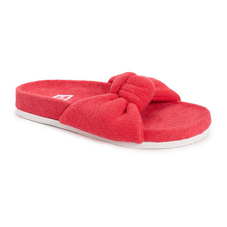 Click here for Muk Luks Womens Memory Foam Slip-On Slippers  Medi... prices