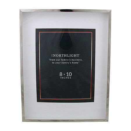 Click here for Northlight 8 X 10 Contemporary Silver & Clear Rect... prices