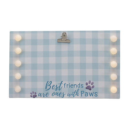 Click here for Northlight 4 X 6 Led Best Friends With Paws Canvas... prices
