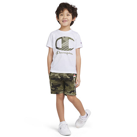 Click here for Champion Little Boys 2-pc. Short Set  7  White prices