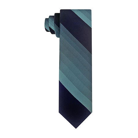 Click here for J. Ferrar Striped Tie  One Size  Blue prices