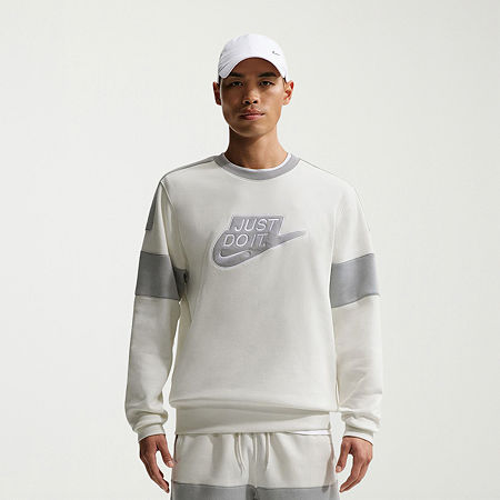 Click here for Nike Club Mens Crew Neck Long Sleeve Sweatshirt  L... prices