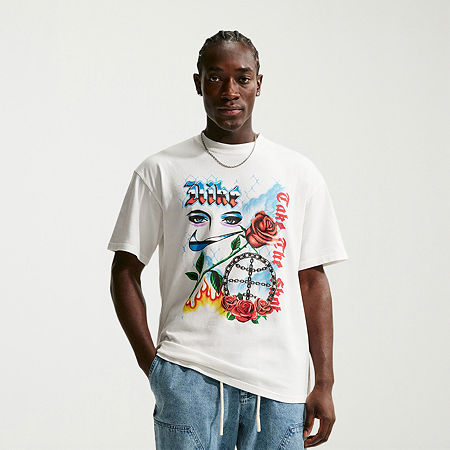 Click here for Nike Mens Crew Neck Long Sleeve Regular Fit Graphi... prices