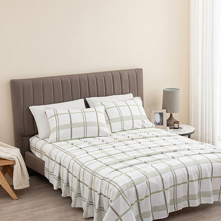 Click here for Linery Turkish Cotton Print Flannel Wrinkle Resist... prices