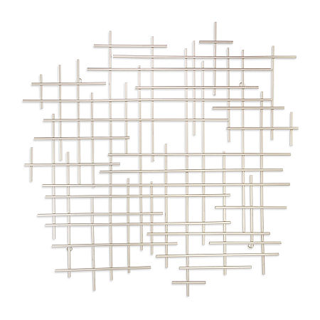 Click here for Iquara Small Abstract Metal Wall Art  One Size  Si... prices