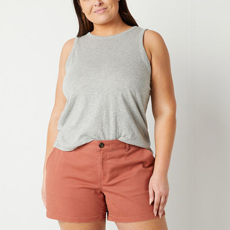 Click here for a.n.a Womens Plus Round Neck Sleeveless Tank Top... prices