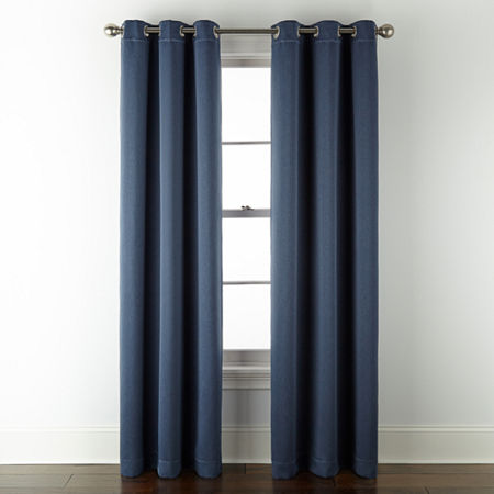 Click here for Broadhaven Geneva Solid Grommet Top Blackout Singl... prices