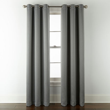 Click here for Broadhaven Geneva Solid Grommet Top Blackout Singl... prices