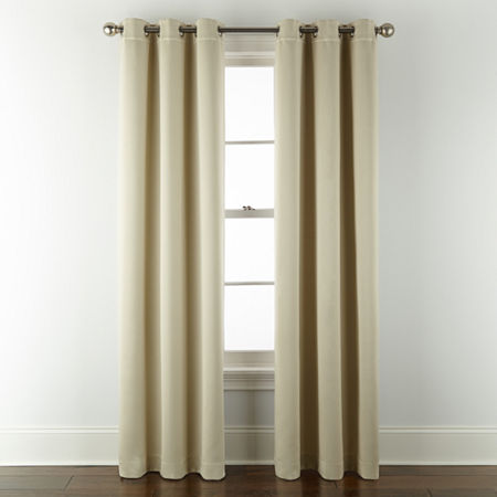 Click here for Broadhaven Geneva Solid Grommet Top Blackout Singl... prices