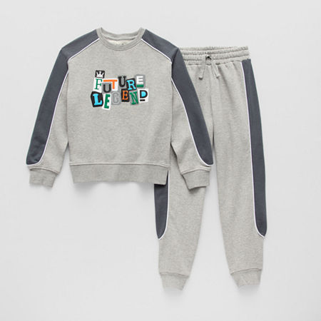 Click here for SWTSHRT AND PANT SET  Small (8)  Gray prices
