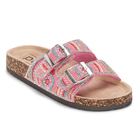 Click here for Pop Gemi Womens Adjustable Strap Footbed Sandals... prices