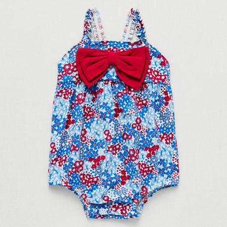 Click here for Okie Dokie Baby Girls Romper  Newborn  Blue prices