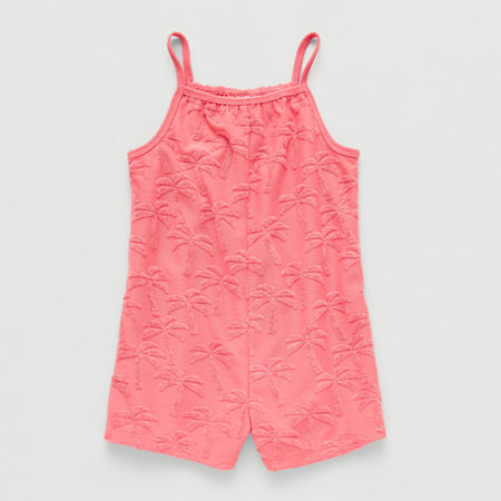 Click here for Okie Dokie Toddler & Little Girls Sleeveless Rompe... prices