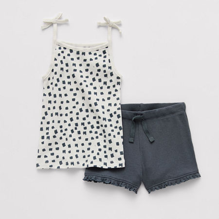 Click here for Okie Dokie Toddler & Little Girls 2-pc. Short Set... prices