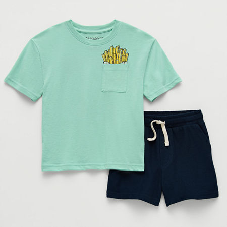 Click here for Thereabouts Oversized Fit Little Boys 2-pc. Short... prices