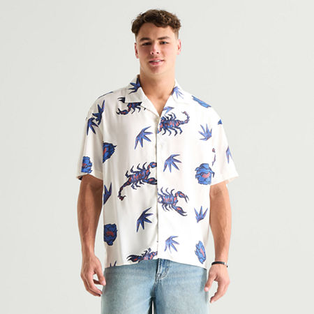 Click here for Arizona Mens Short Sleeve Regular Fit Button-Down... prices