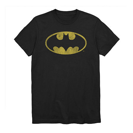 Click here for Mens Crew Neck Short Sleeve Regular Fit Batman DC... prices