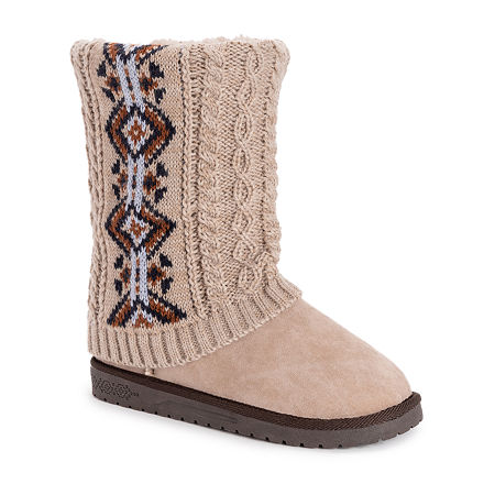 Click here for Muk Luks Womens Cheryl Cuff Boot - Stone prices