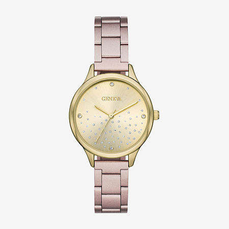 Click here for Geneva Ladies Womens Crystal Accent Pink Bracelet... prices