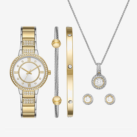 Click here for Ladies Boxed Sets Womens Crystal Accent Multicolor... prices