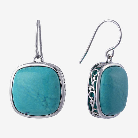 Click here for Sparkle Allure Genuine Stone Womens Blue Pure Silv... prices