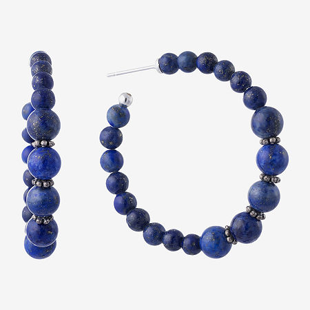 Click here for Sparkle Allure Womens Blue Lapis Pure Silver Over... prices