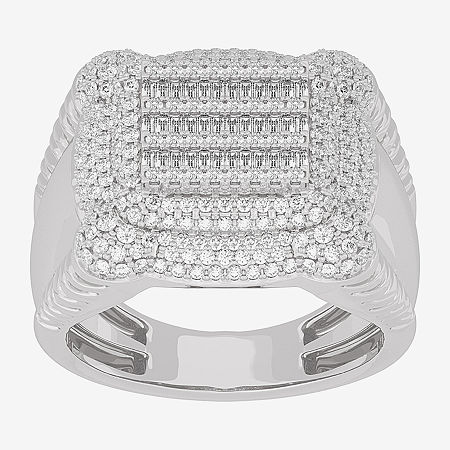 Click here for Mens 1 1/2 CT. T.W. Genuine White Diamond White or... prices