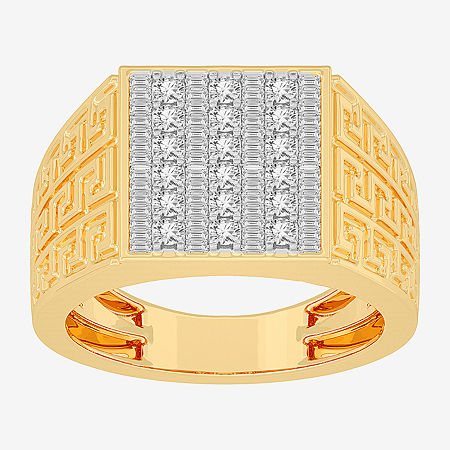 Click here for Mens 1 CT. T.W. Genuine White Diamond White or Yel... prices