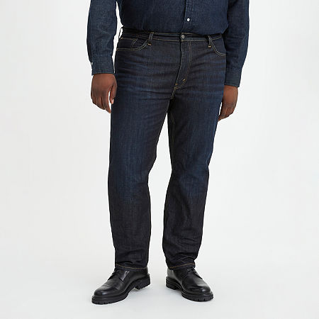 Levis Big and Tall Mens 541 Tapered Leg Athletic Fit Jeans  42 34  Blue