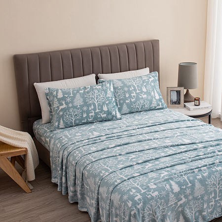 Click here for Linery Printed Velvet Plush Fleece Wrinkle Resista... prices