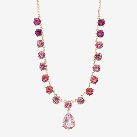 Click here for Monet Jewelry Ombre Womens Glass Round 17 Inch Pen... prices