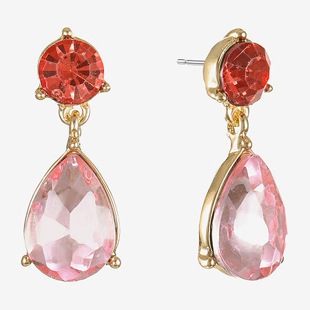 Click here for Monet Jewelry Ombre Womens Glass Round Hypoallerge... prices