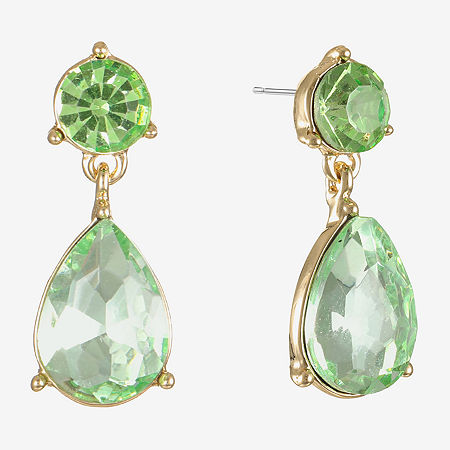 Click here for Monet Jewelry Ombre Womens Glass Round Hypoallerge... prices