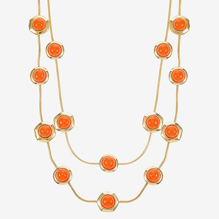 Click here for Liz Claiborne Hexagon Womens 17 Inch Collar Neckla... prices