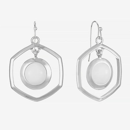 Click here for Liz Claiborne Hexagon Womens Drop Earrings  One Si... prices