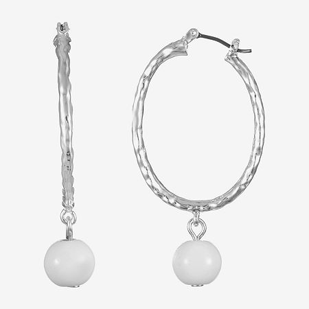 Click here for Liz Claiborne Bead Drop Womens 49mm Round Hypoalle... prices